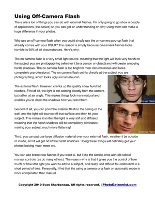 Introduction To External Flash | PDF