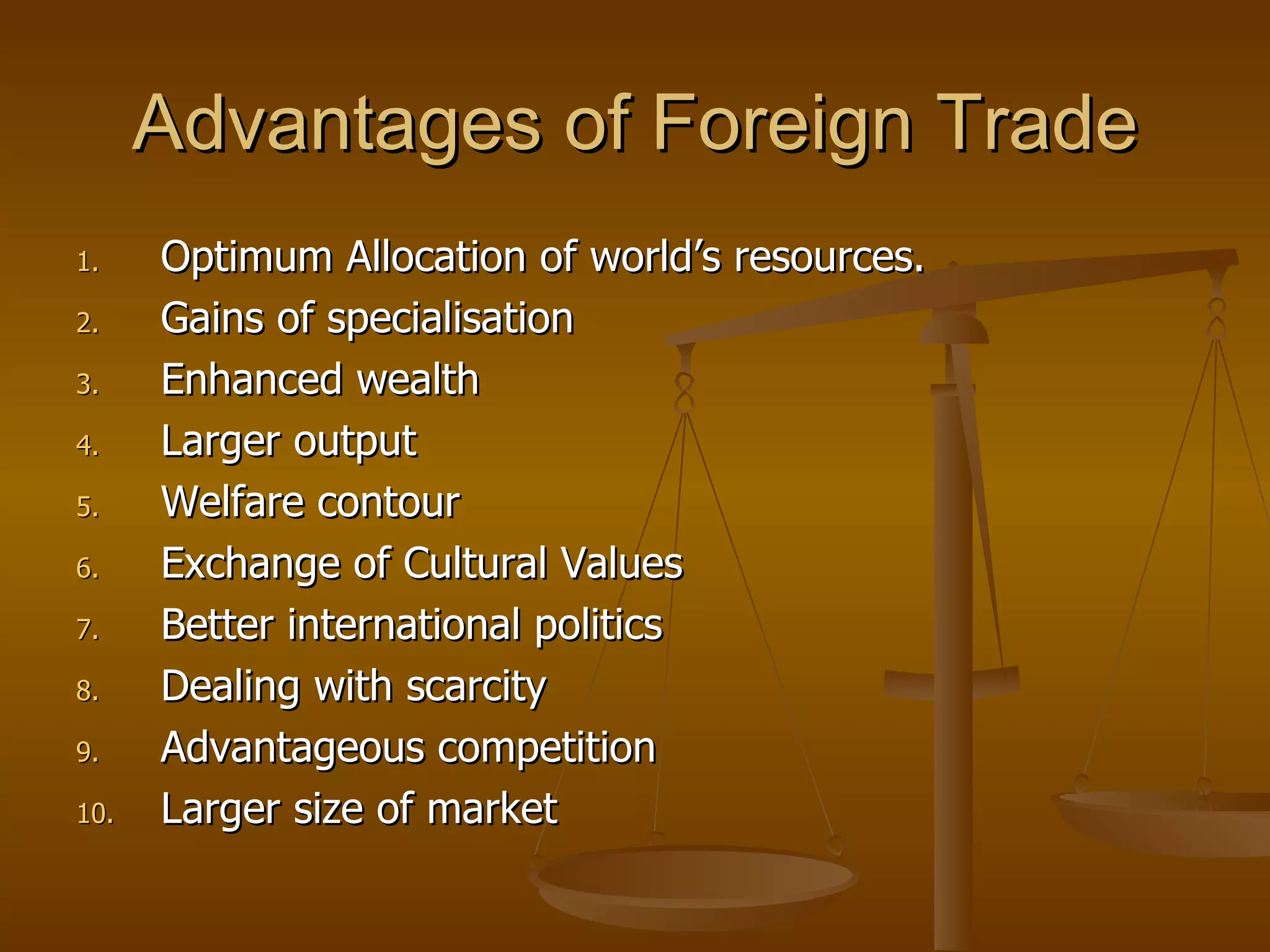 2.introduction to foreign trade | PPT
