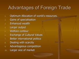 2.introduction to foreign trade | PPT