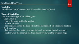 2- Introduction to java II | PPT