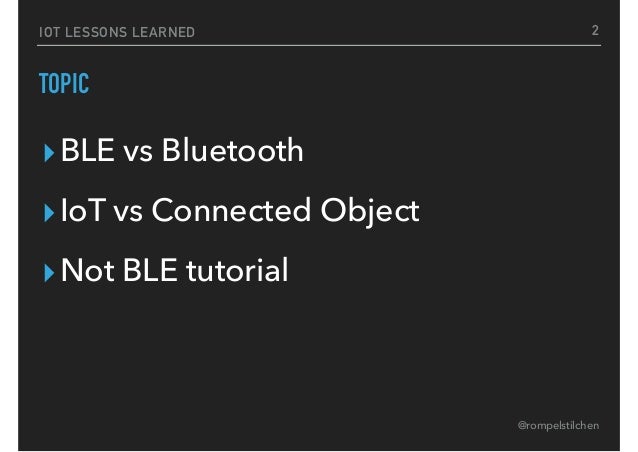 IoT Best practices IoT Best practices