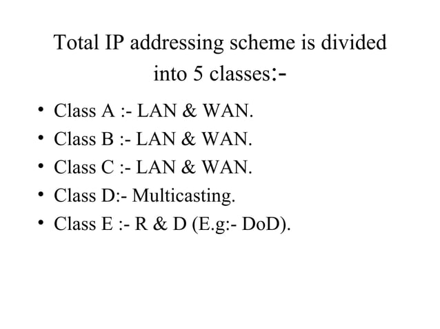CCNA part 2 ip addressing | PPT | Computer Networking | Computing