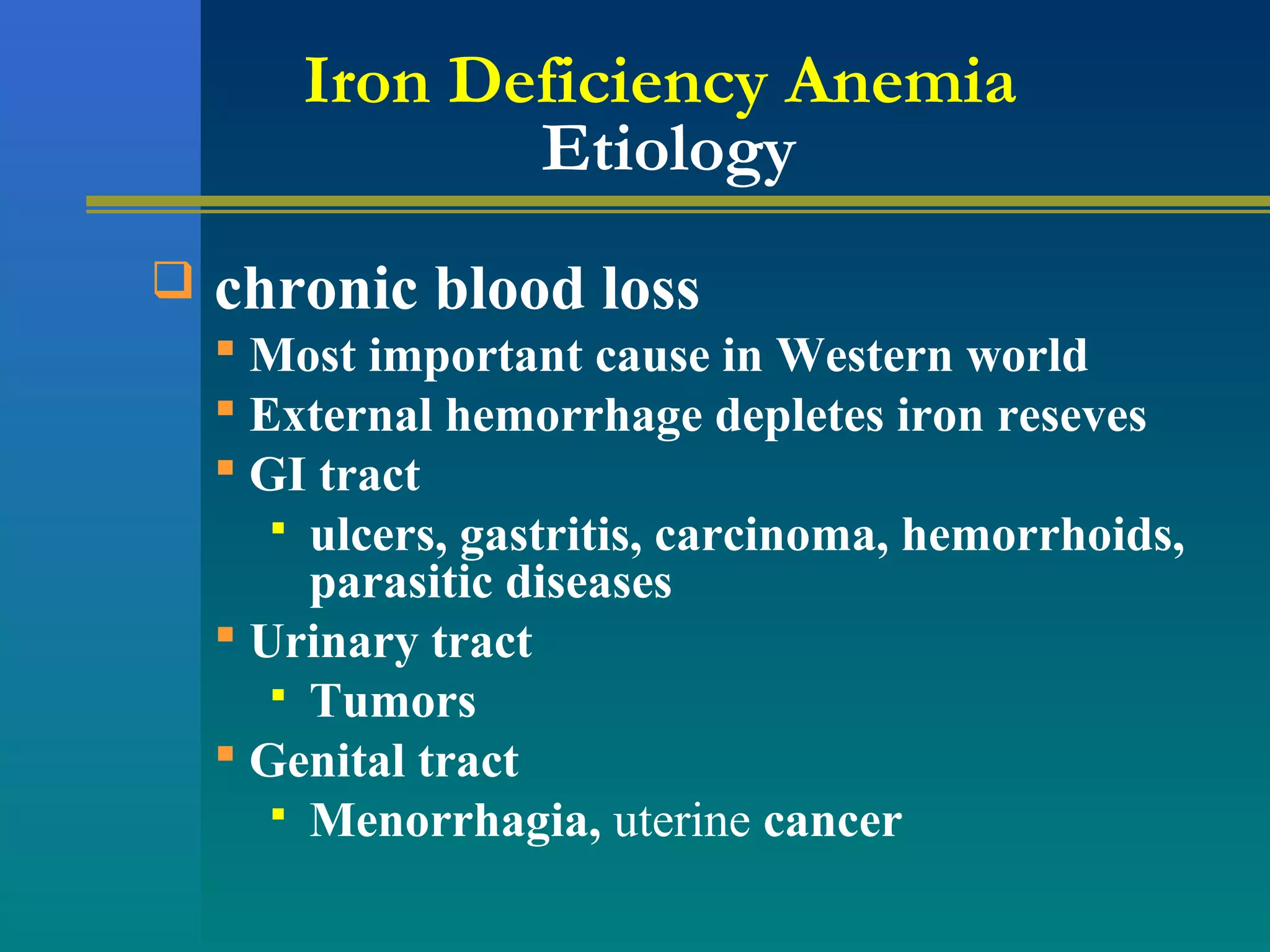 2..iron deficiency of anemia.2 | PPT