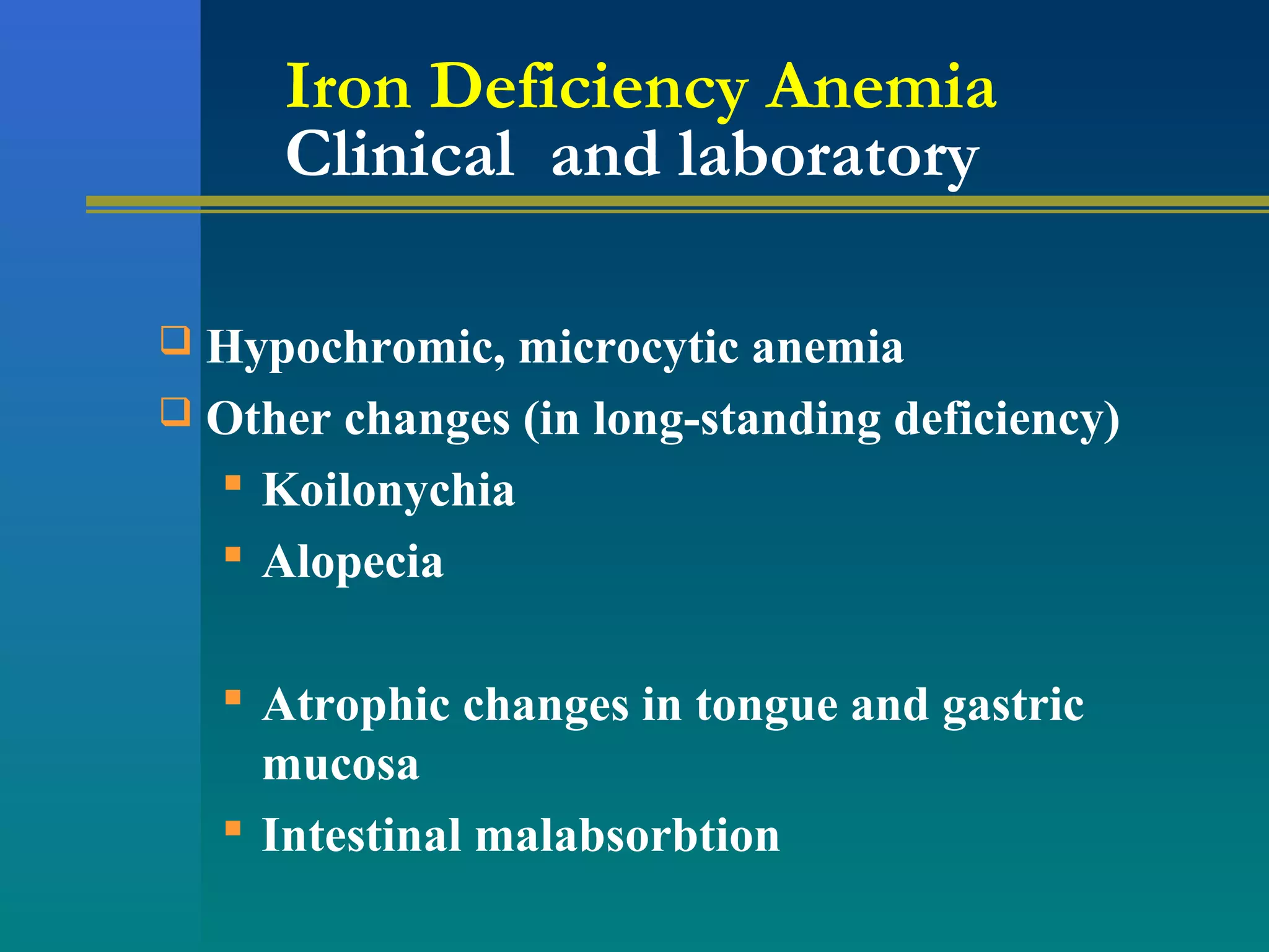 2..iron deficiency of anemia.2 | PPT