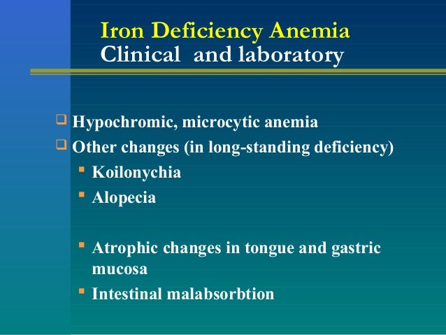 2..iron deficiency of anemia.2