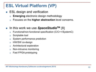Performance Verification for ESL Design Methodology from AADL Models | PPT