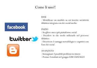 2. I social network nella didattica | PPT