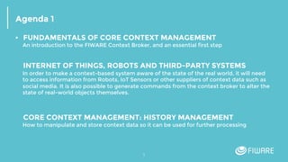 FIWARE Global Summit - Building Your First Smart App Using FIWARE – Getting Started with FIWARE ...