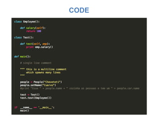Python - basics | PPT