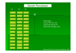 RAKL Faktorial dan Trend Comparison | PPT