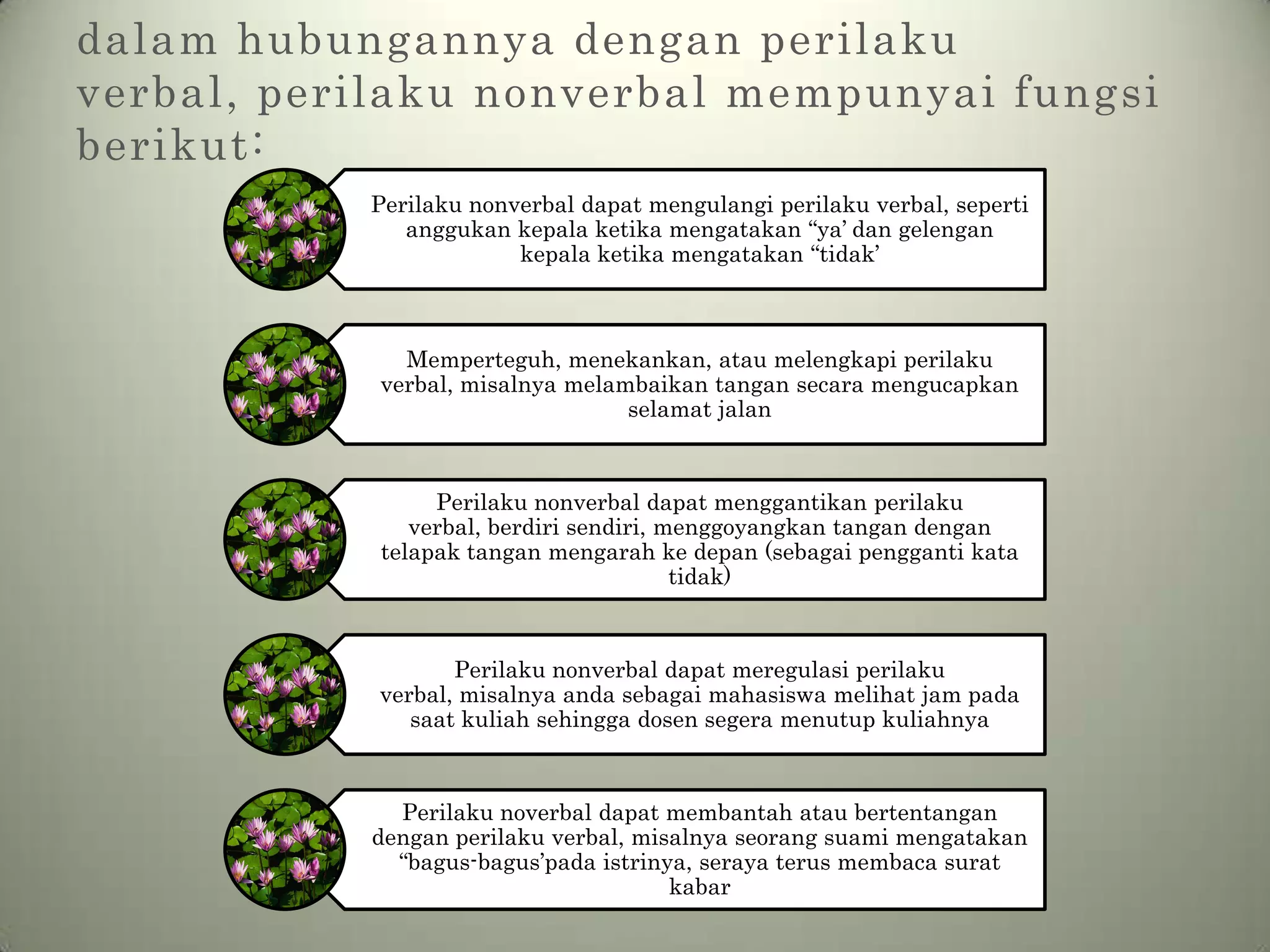 2. jenis jenis komunikasi (verbal dan non verbal) | PPTX