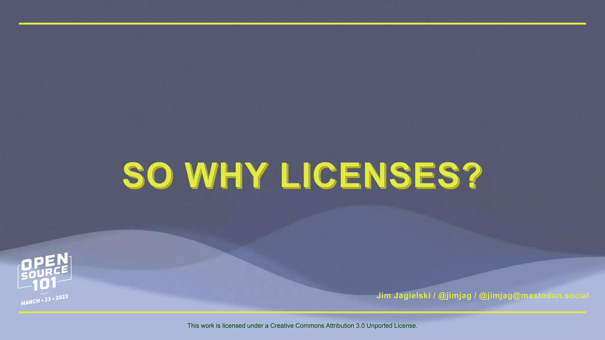 An Introduction to Open Source Licensing | PPT