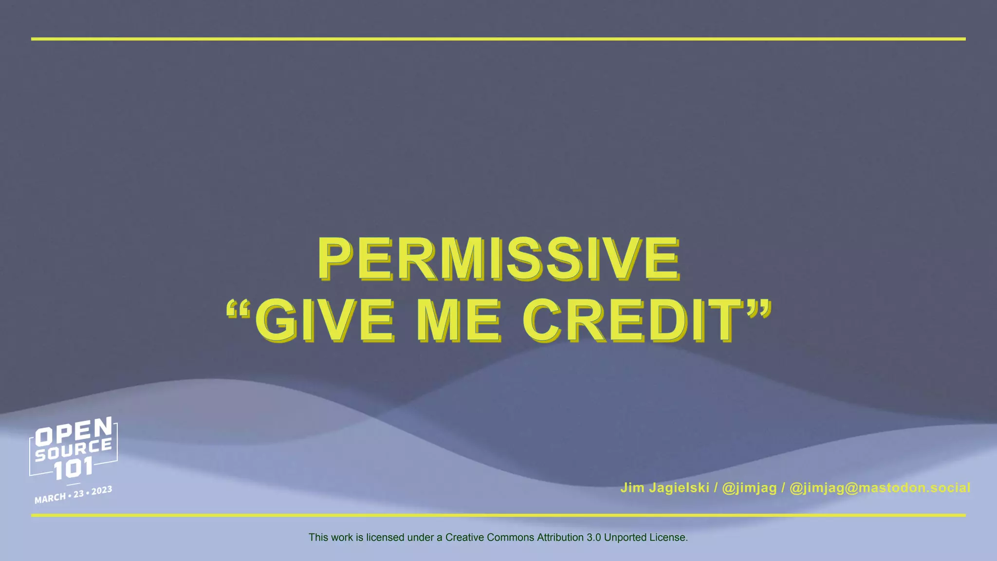An Introduction To Open Source Licensing Ppt Free Download