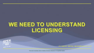 An Introduction to Open Source Licensing | PPT