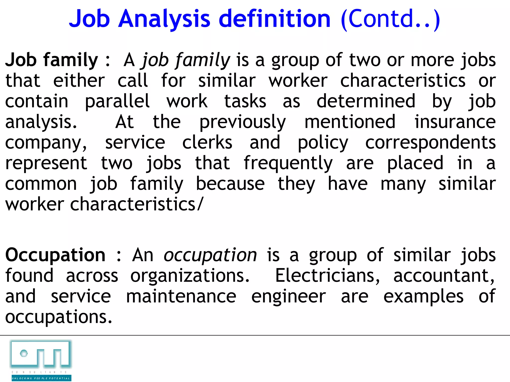 2 job analysis & design | PPT