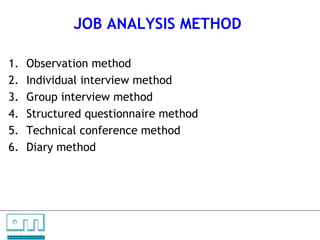 2 job analysis & design | PPT