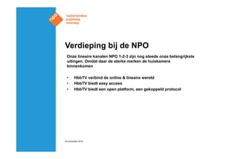 Joost Negenman - NPO | PDF | Public Radio | Talk Radio