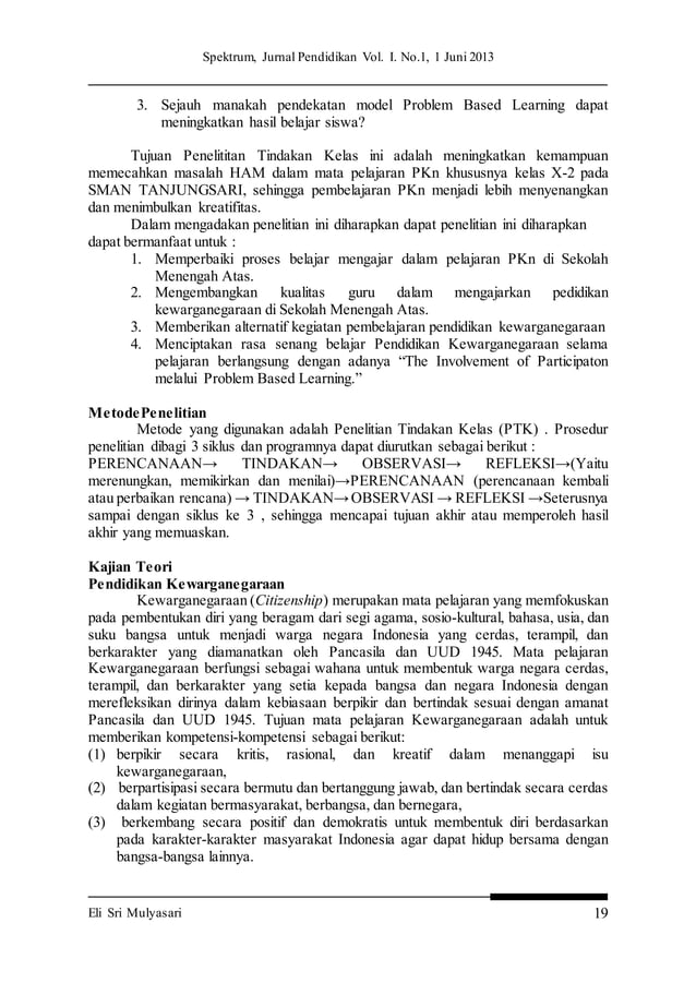 2 jurnal pkn bu eli | PDF