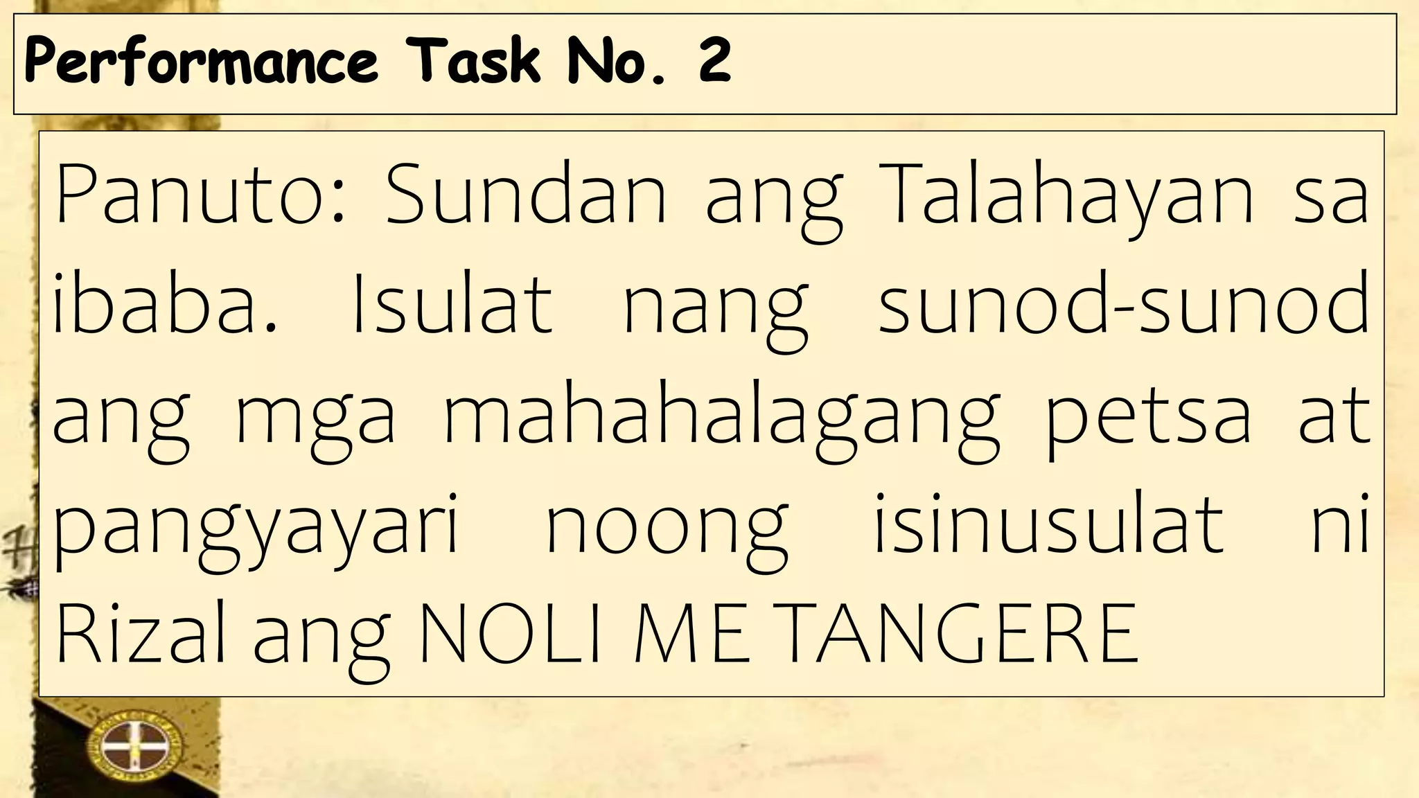 2-KALIGIRANG KASAYSAYAN -NOLI ME TANGERE.pptx