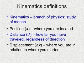 2-kinematic with examples and questions. | PPT
