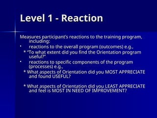 Kirkpatrick - Evaluation- Model -PPT.ppt