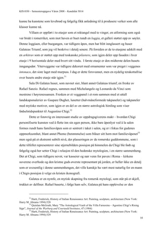 KIS1030 - Kunstenes plass og rolle i renessansekulturen | PDF