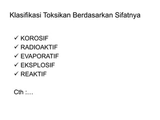 klasifikasi-toksikan dan definisinya.ppt