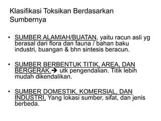 klasifikasi-toksikan dan definisinya.ppt