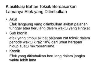 klasifikasi-toksikan dan definisinya.ppt