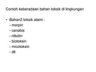 klasifikasi-toksikan dan definisinya.ppt