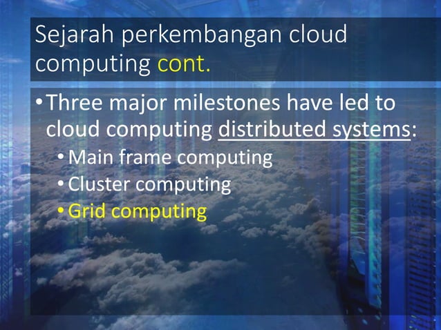 2 konsep cloud computing - grid computing | PPTX