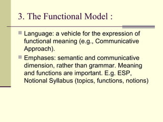 the nature of approaches and methods in language | PPT