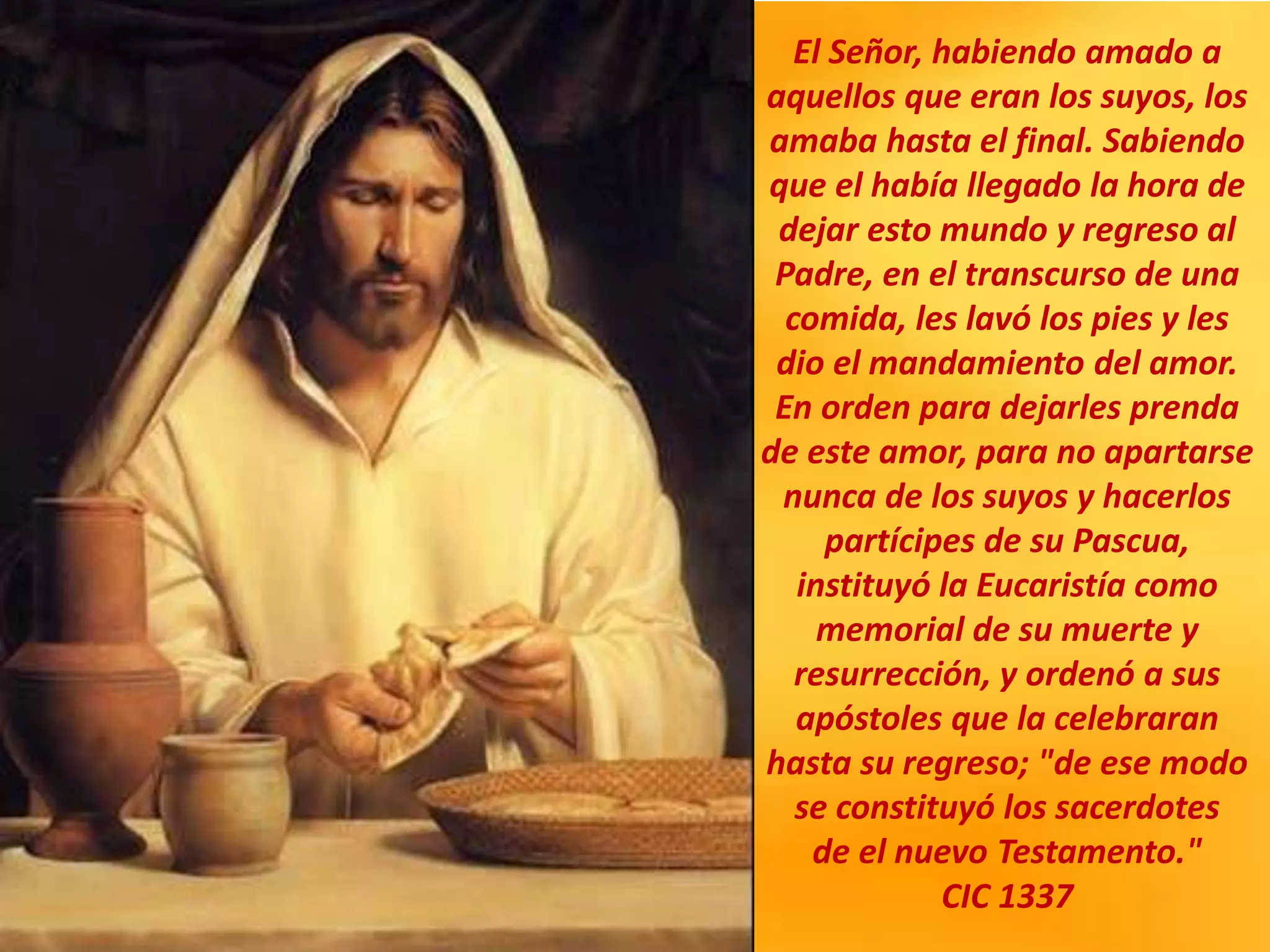 2 la eucaristía en el catecismo | PPTX