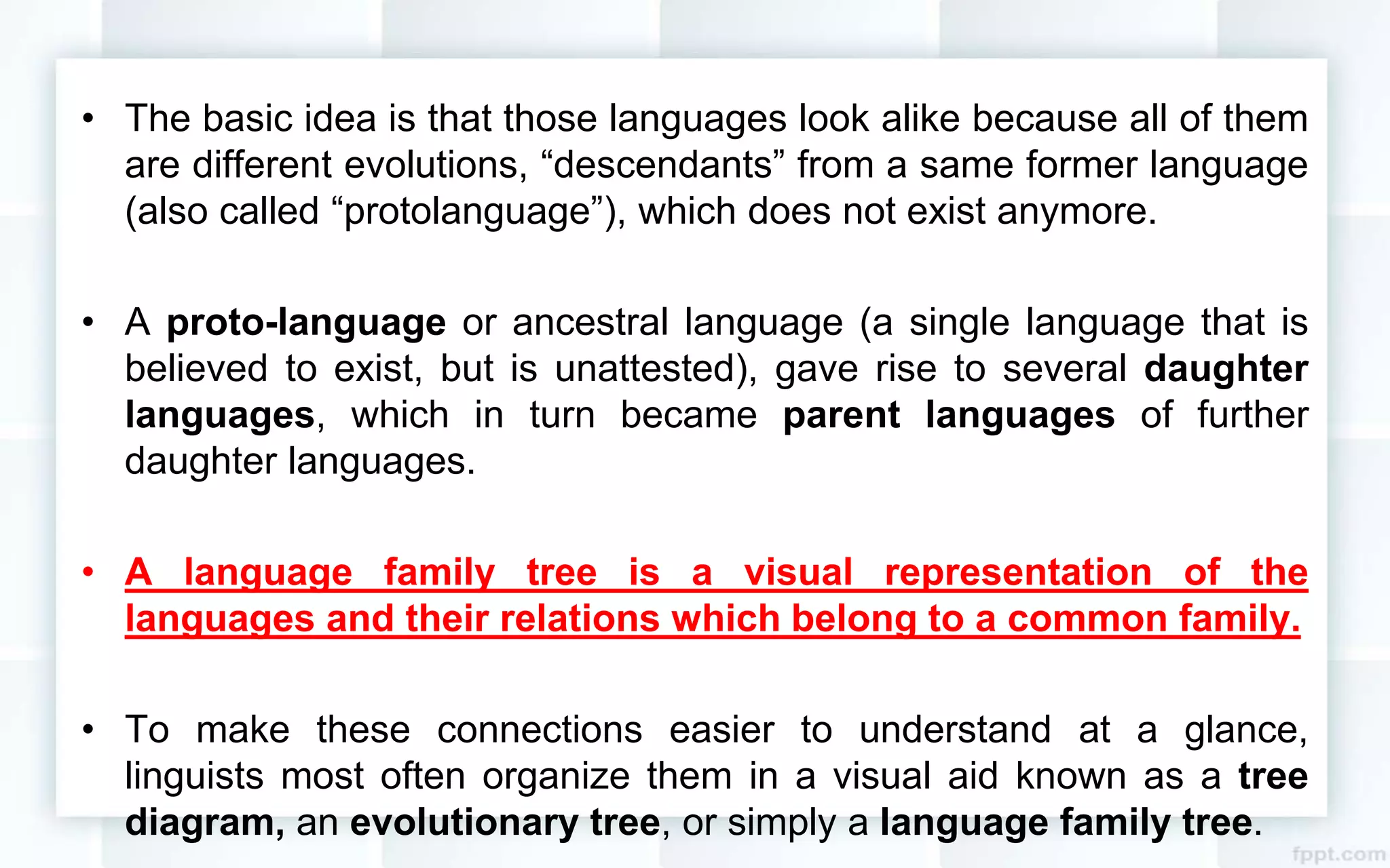 Language families | PPT