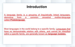 Language families | PPT