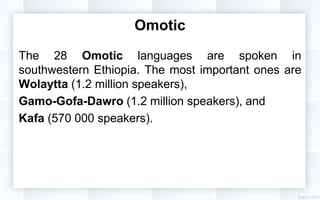 Language families | PPT