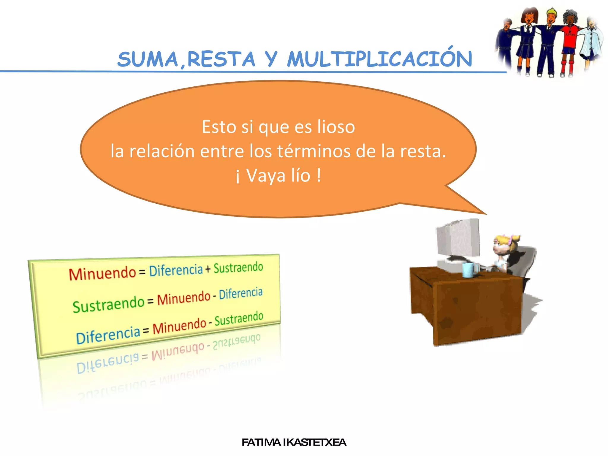 2-. la suma y la resta | PPT