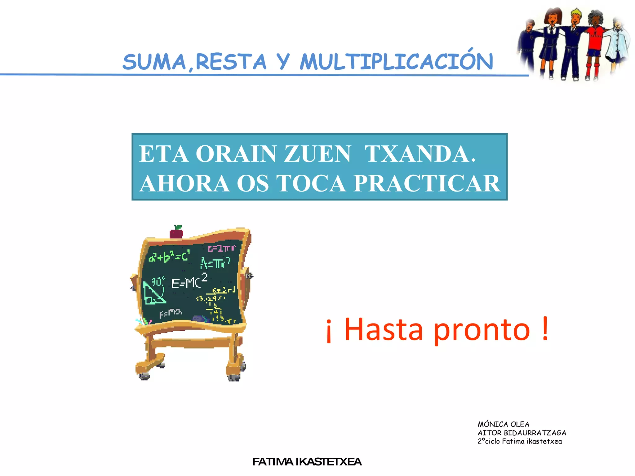 2-. la suma y la resta | PPT