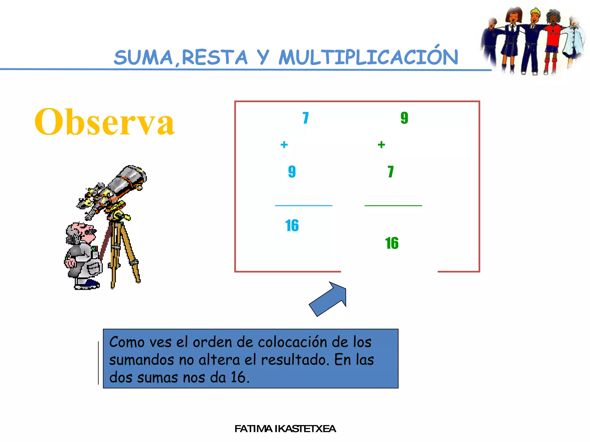 2-. la suma y la resta | PPT