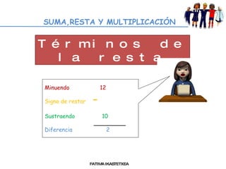 2-. la suma y la resta | PPT