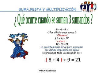 2-. la suma y la resta | PPT