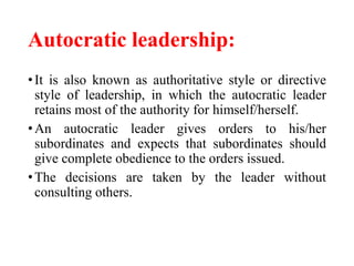 Basics of Leadership in Nursing & Healthcare | PDF