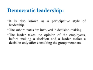 Basics of Leadership in Nursing & Healthcare | PDF