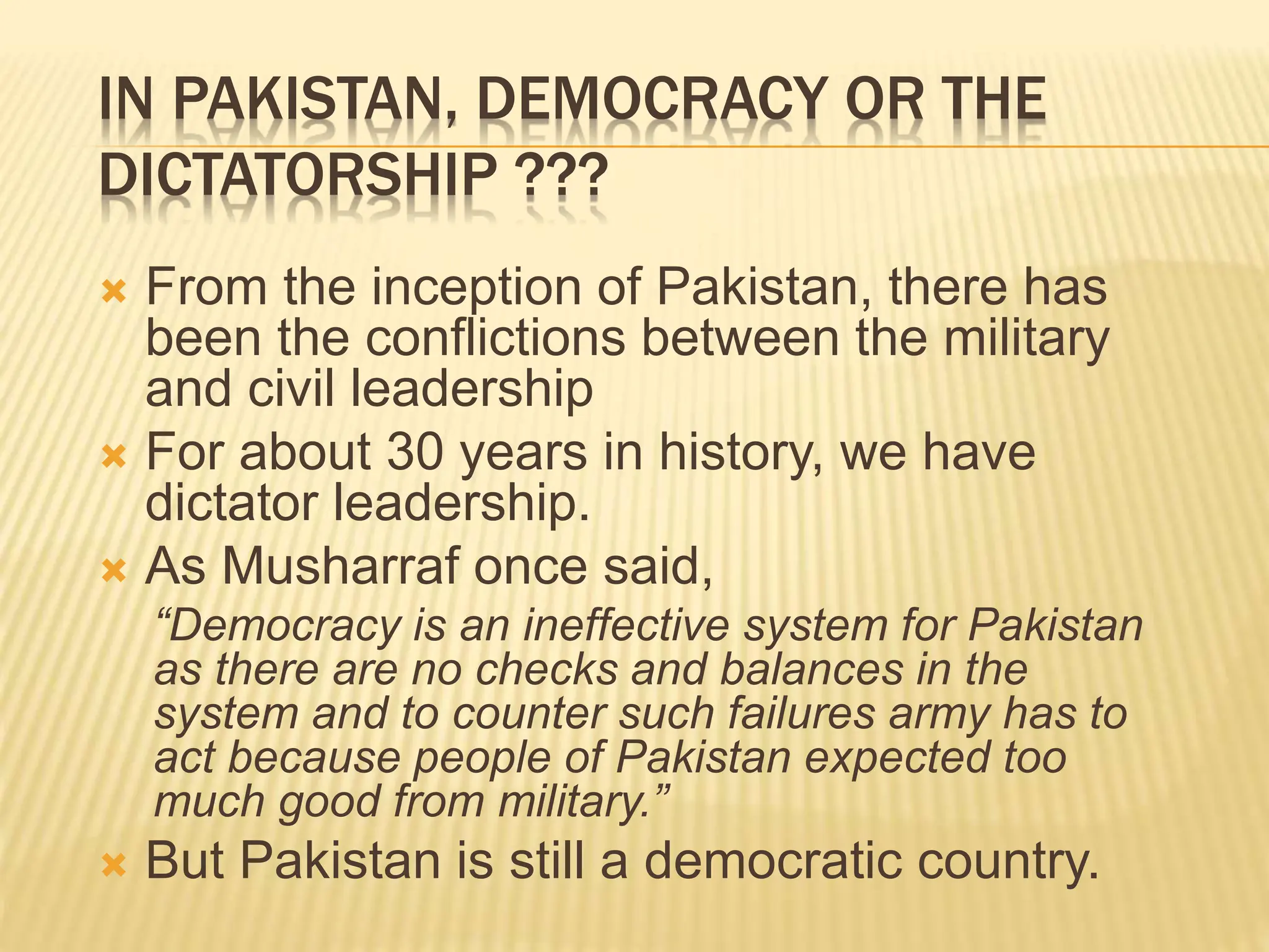 the political history of Pakistan.ppt... | PPTX