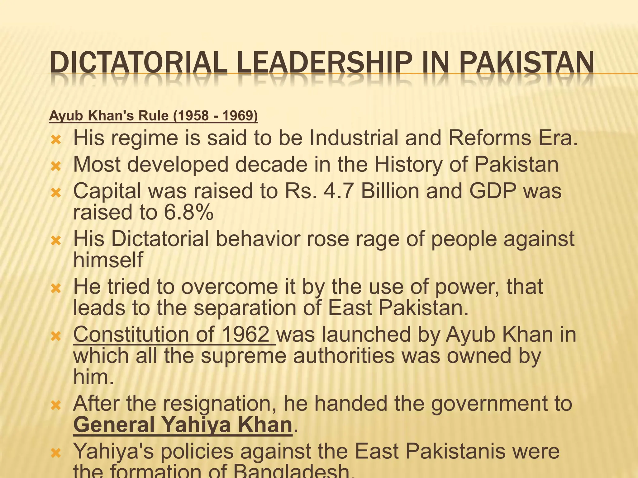 the political history of Pakistan.ppt... | PPTX