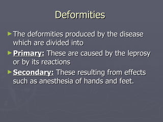 LEPROSY | PPT