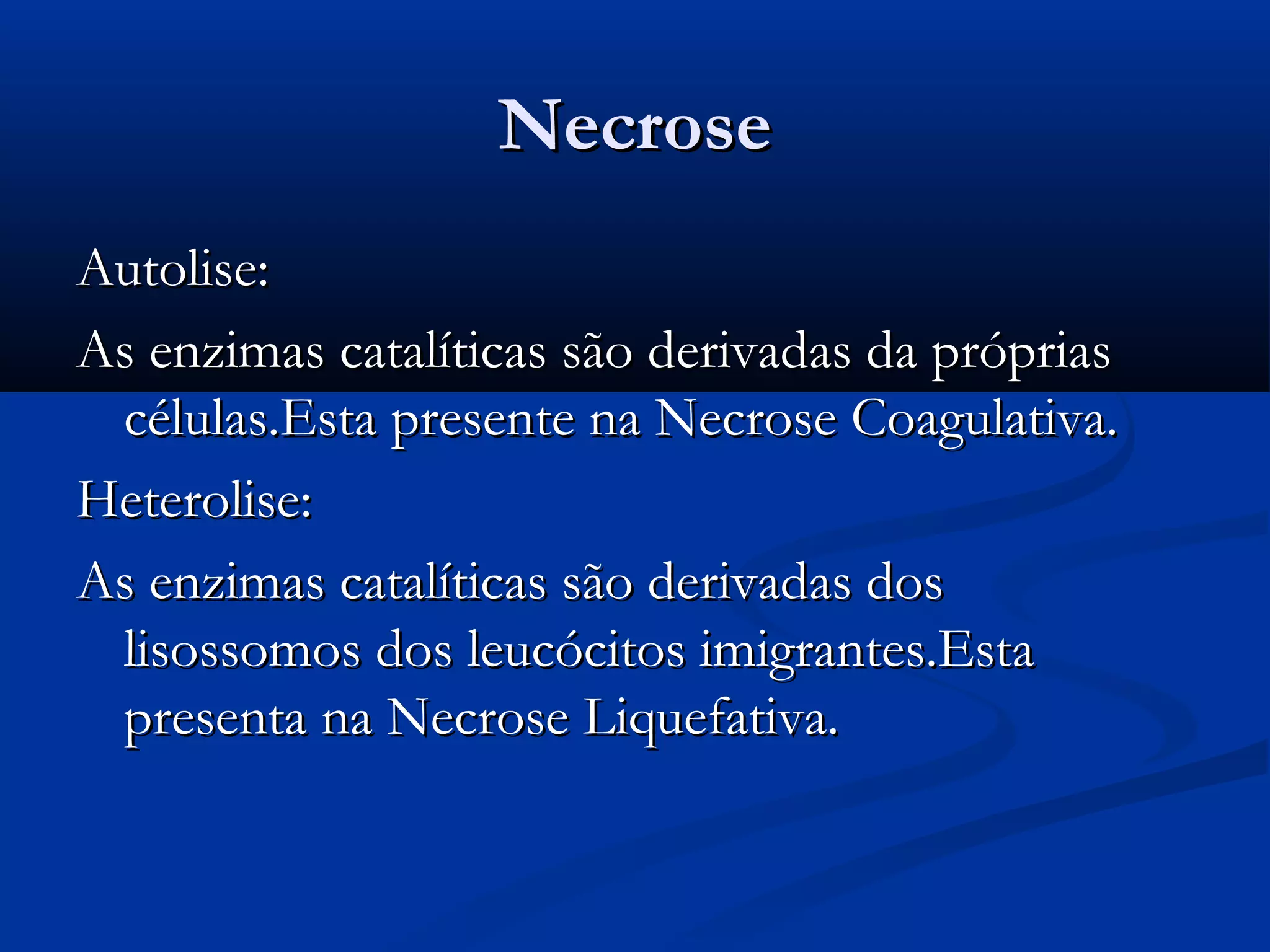 2 lesao reversível e necrose