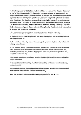 Process Journal Compilation | PDF