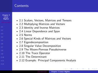 Ch.2 Linear Algebra | PDF