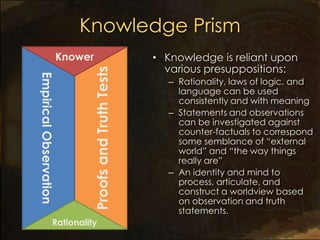 2. logic and epistemology, chs. 7 8, p. 94-132 | PPTX
